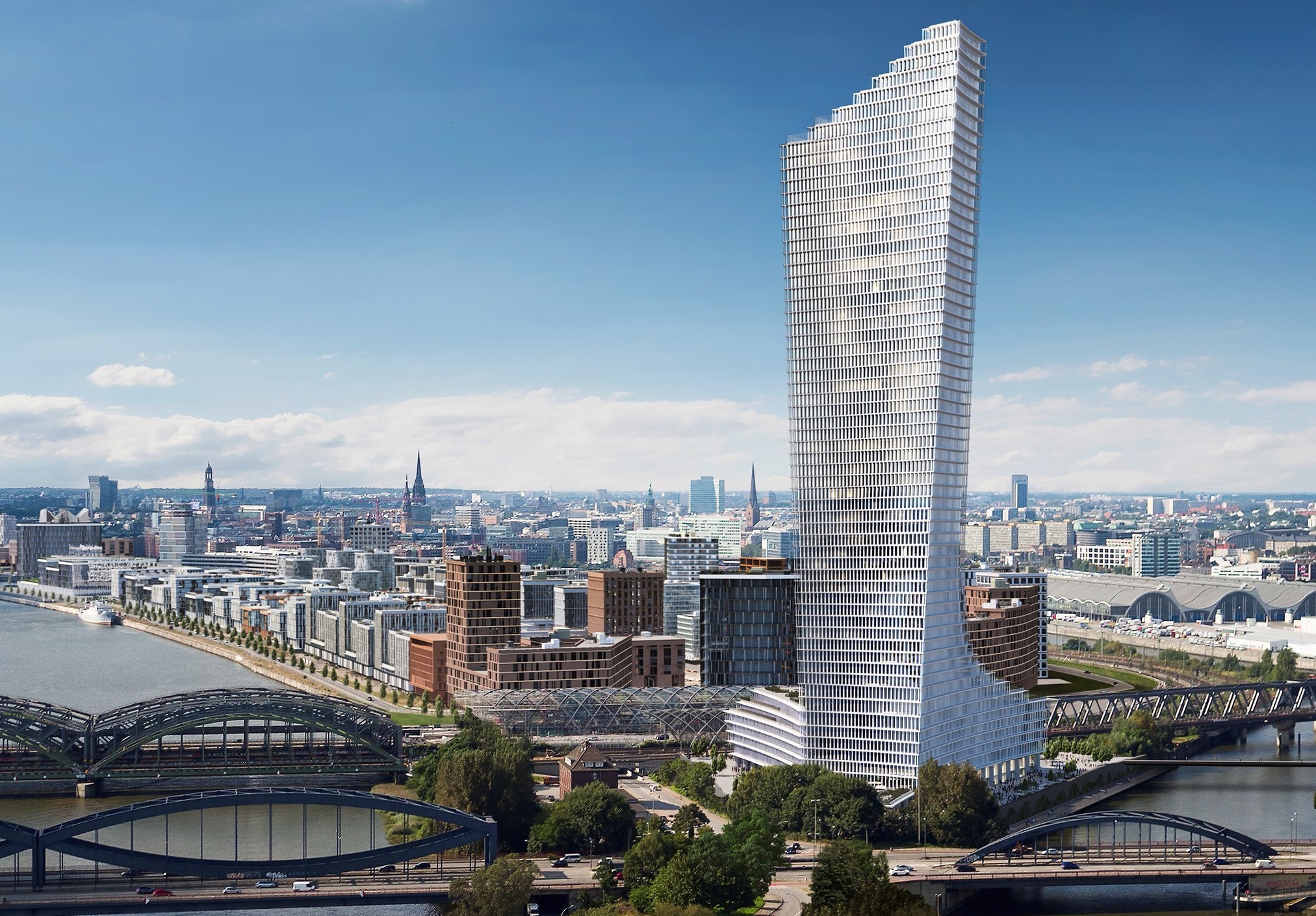 Robert De Niro and Chef Nobu open luxury hotel in Hamburg tallest tower ...